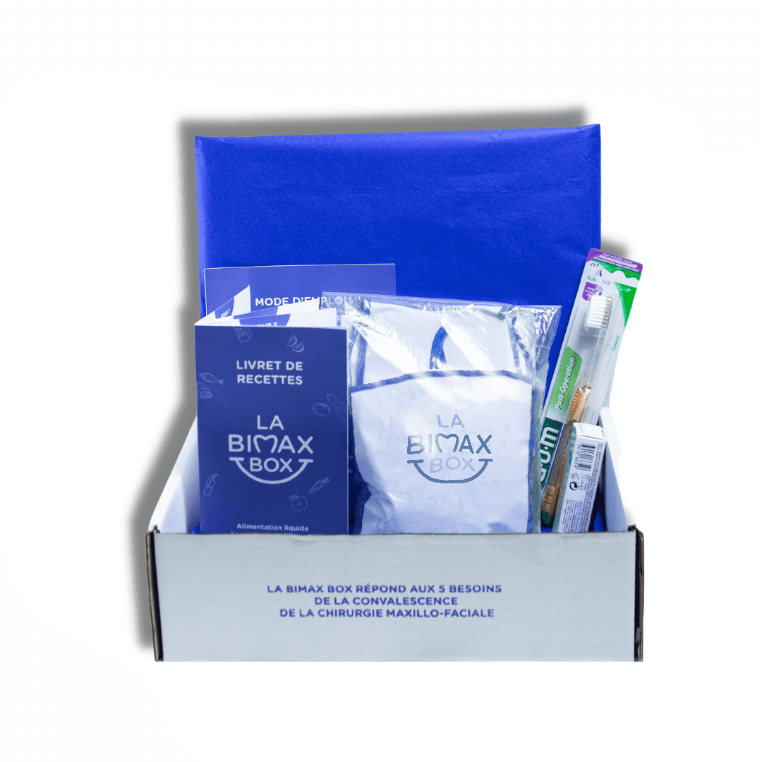 Bimax Box Lite : Kit Convalescence Chirurgie Maxillaire Basique | La ...